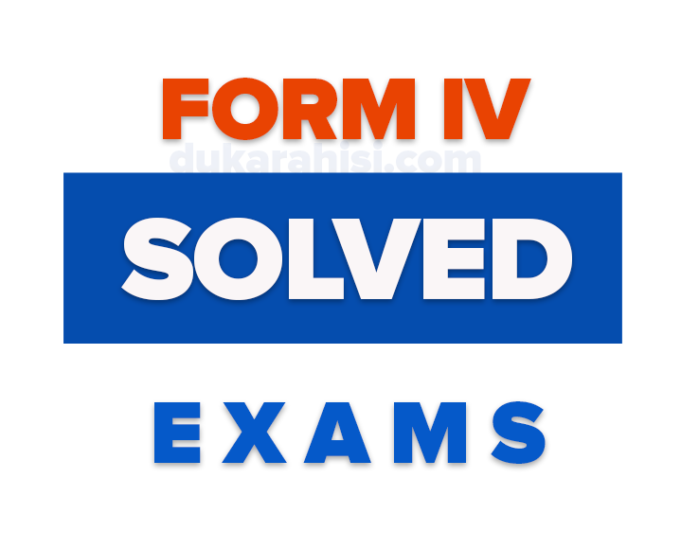 Inter Islamic Form Four Mock Exams 2024 With Marking Guide