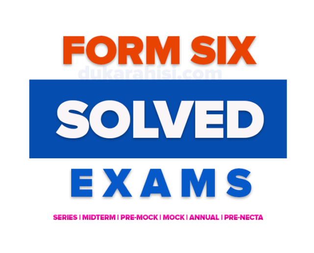 Form Three Examinations 2025 Midterm, Terminal, Annual And Joints Exams ...