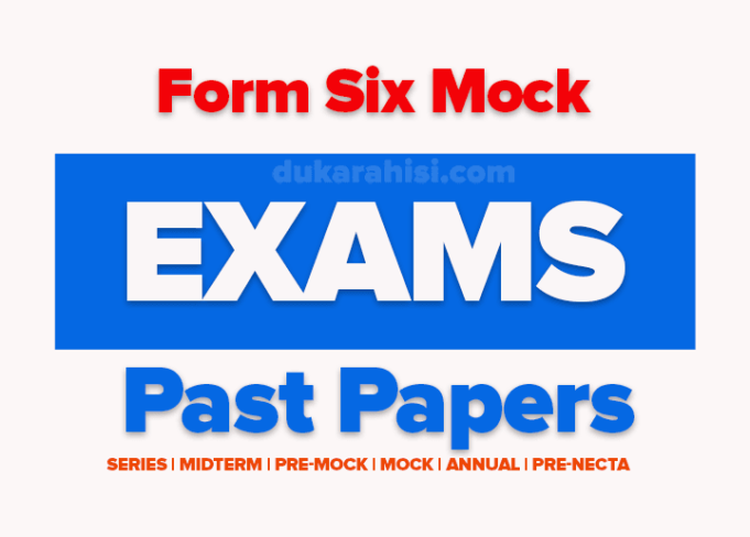 NECTA Form Six Advanced Mathematics Past Papers 2001 - 2022 Free Download NECTA Form Six Advanced Mathematics Past Papers 2001 - 2022 Free Download