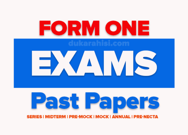 Form Three Examinations 2025 Midterm, Terminal, Annual And Joints Exams ...